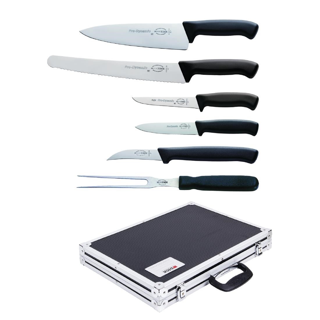 Dick 6-delige messenset in magnetische koffer - GF529