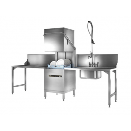 Ecomax Plus H615C-S by Hobart - Doorschuifvaatwasser (met ingebouwde ...