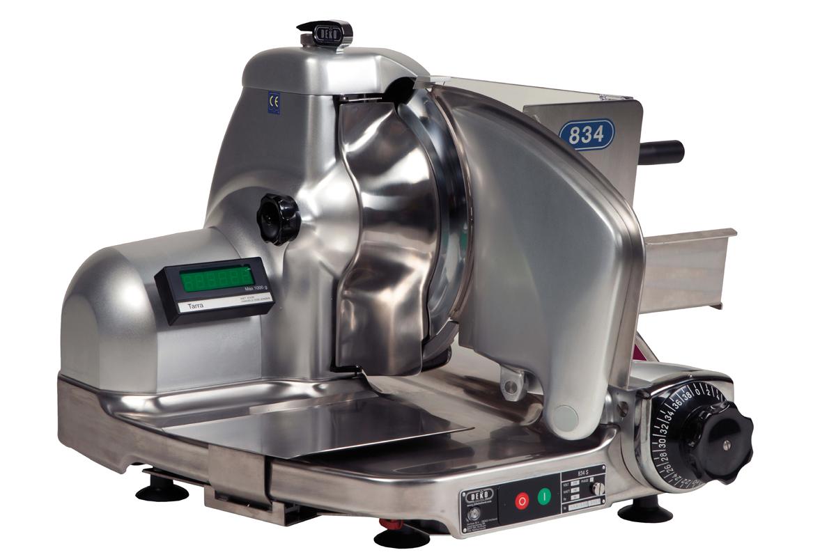 Deko (Berkel) 834 Safe - Snijmachine met Weegschaal (Teflon)